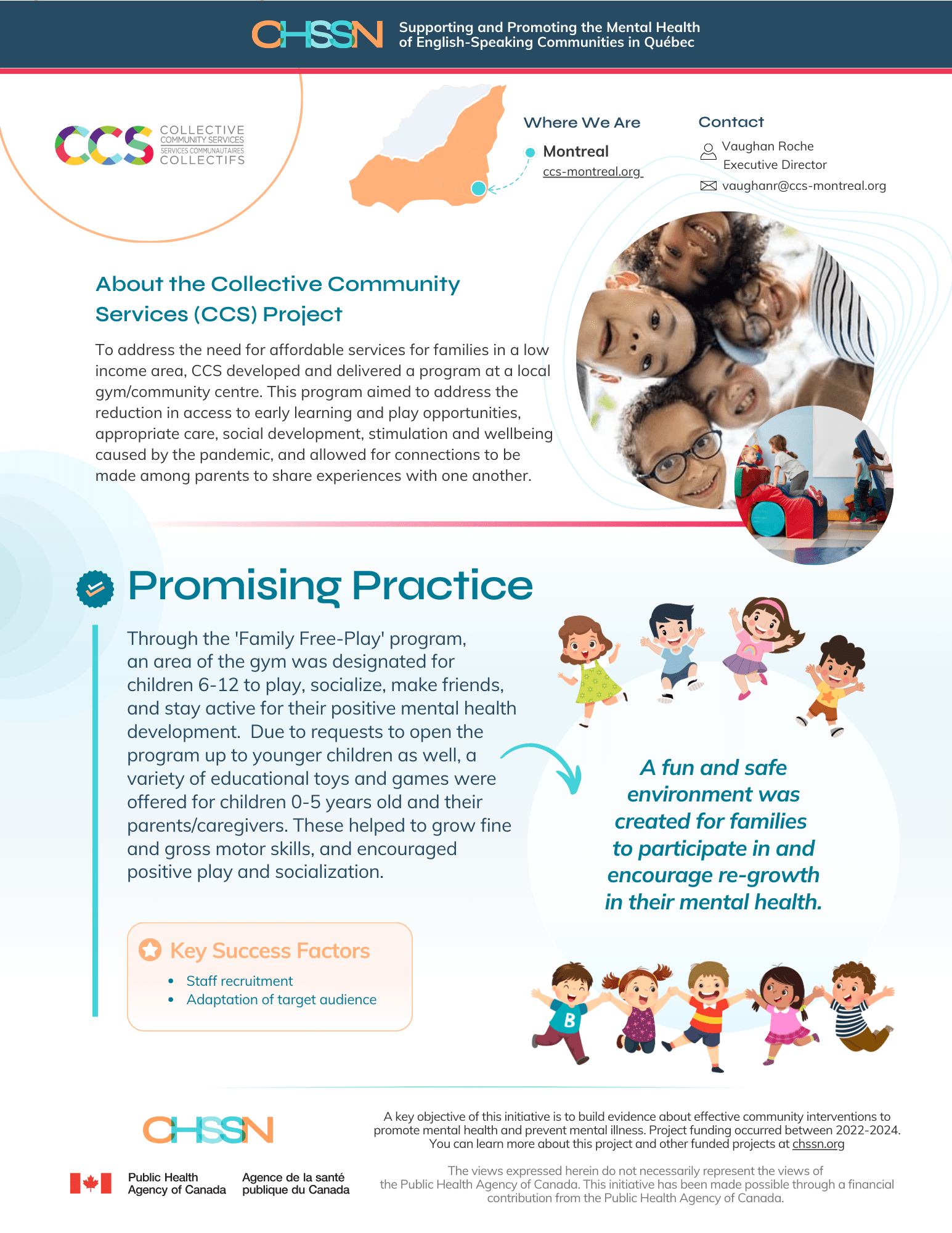 Collective Community Services Project - CHSSN - Working together toward ...