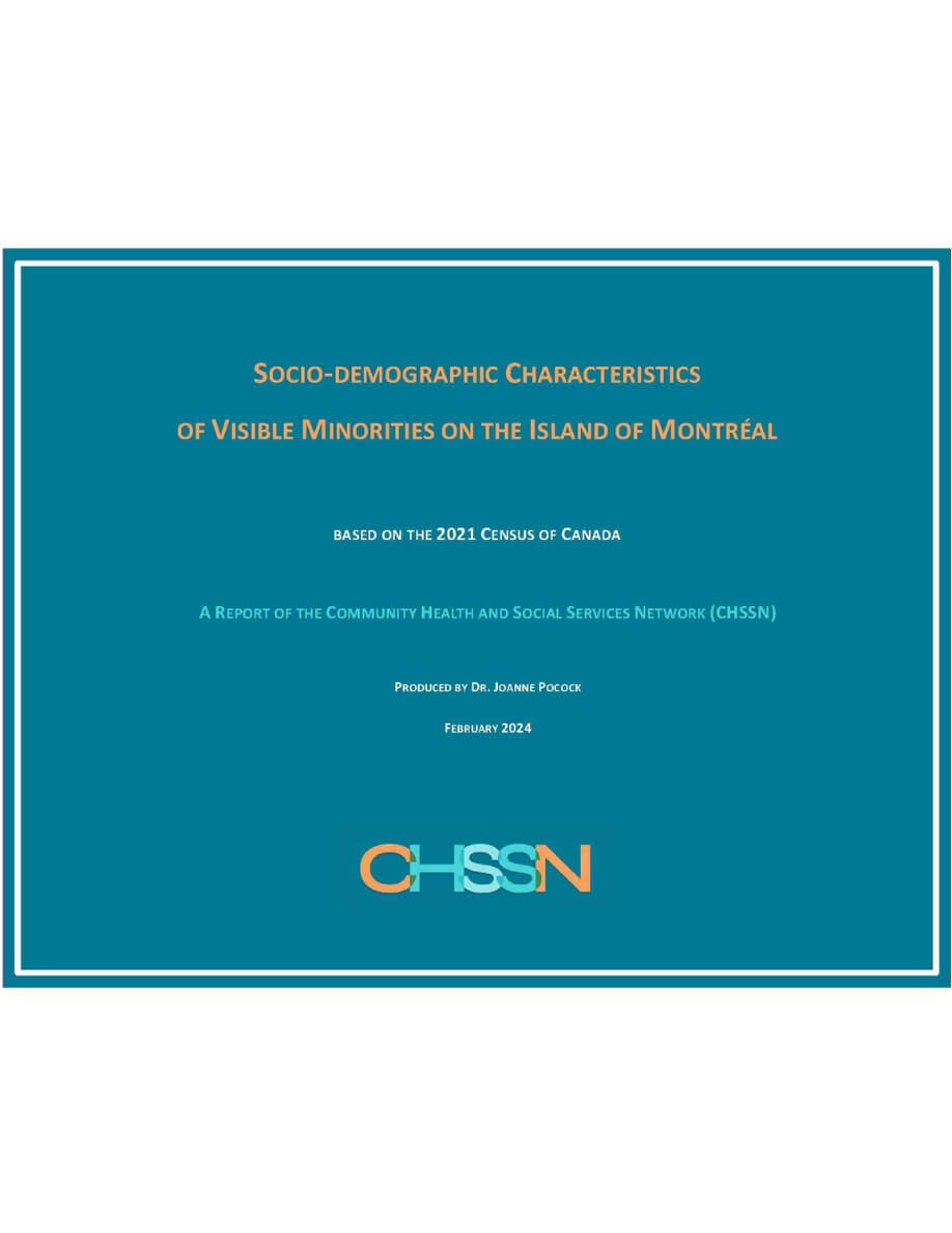 Socio-demographic Characteristics of Visible Minorities on the Island ...